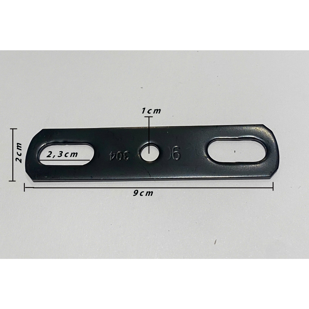 " Pass inox 304 Sơn Đen Tĩnh Điện, Lỗ 9ly, Ôc M8 inox 304 " | Shopee ...