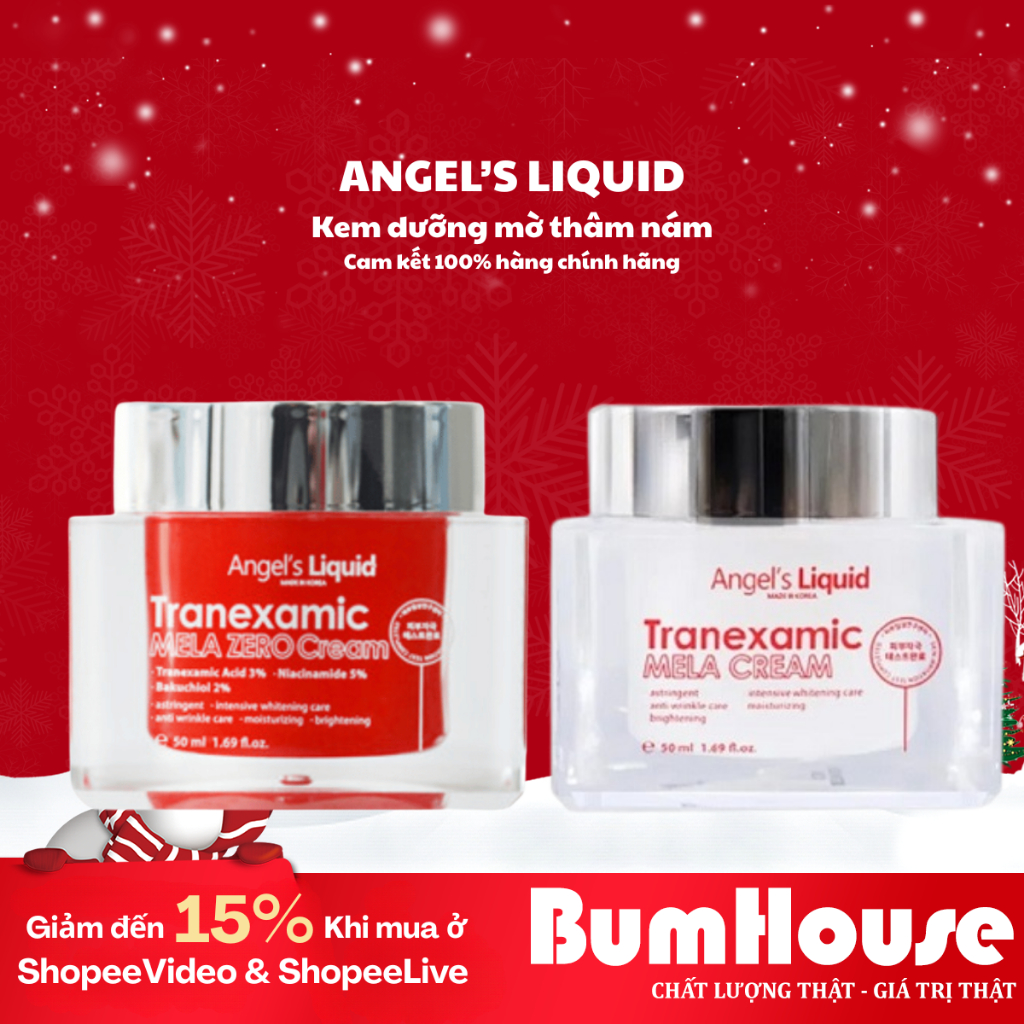 [Mới] Kem Dưỡng Giảm Thâm Nám Angel's Liquid Tranexamic MELA ZERO/MELA ...