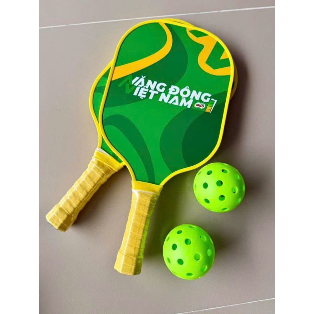 BỘ VỢT PICKLEBALL MILO{2 vợt + 2 bóng + 1 túi} | Shopee Việt Nam