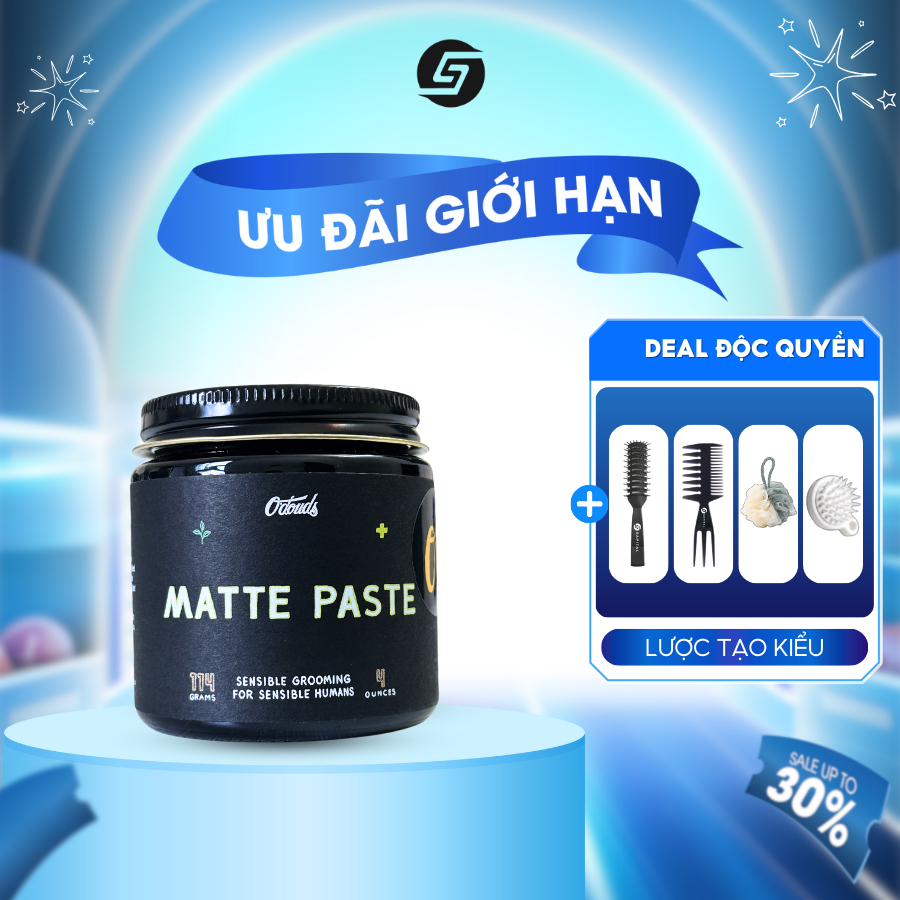 Sáp vuốt tóc O'douds Matte Paste 114 gram | Sáp O'douds Chính hãng Mỹ - Giữ nếp 10h-12h | Shopee ...