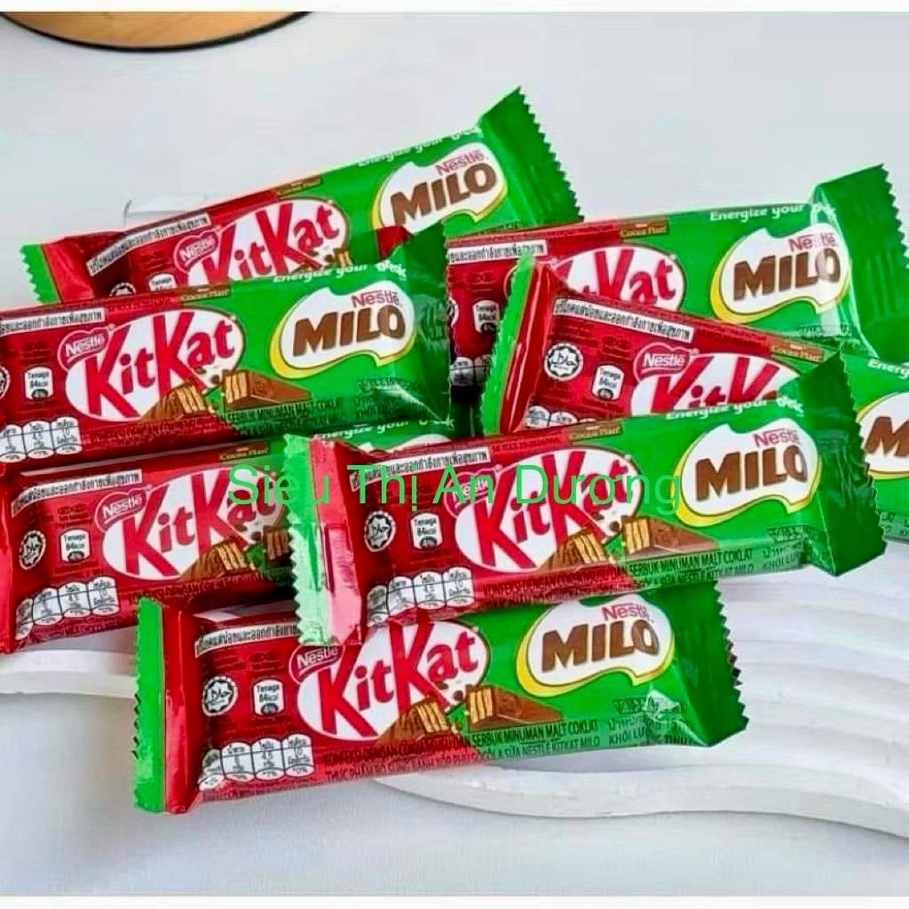[ Chính hãng] KitKat Milo Socola Nestle 16g/ thanh hàng sẵn (SIÊU THỊ ...