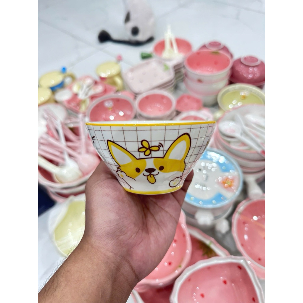 BÁT CƠM HOẠT HÌNH CUTE, ĐÁNG YÊU | Shopee Việt Nam