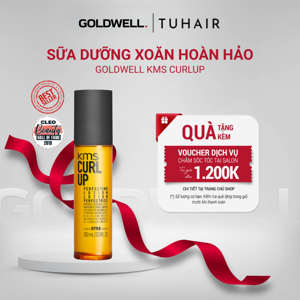 Sữa Dưỡng Tóc Giúp Định Hình Lọn Xoăn Goldwell KMS Curlup Kiểm Soát Xơ ...