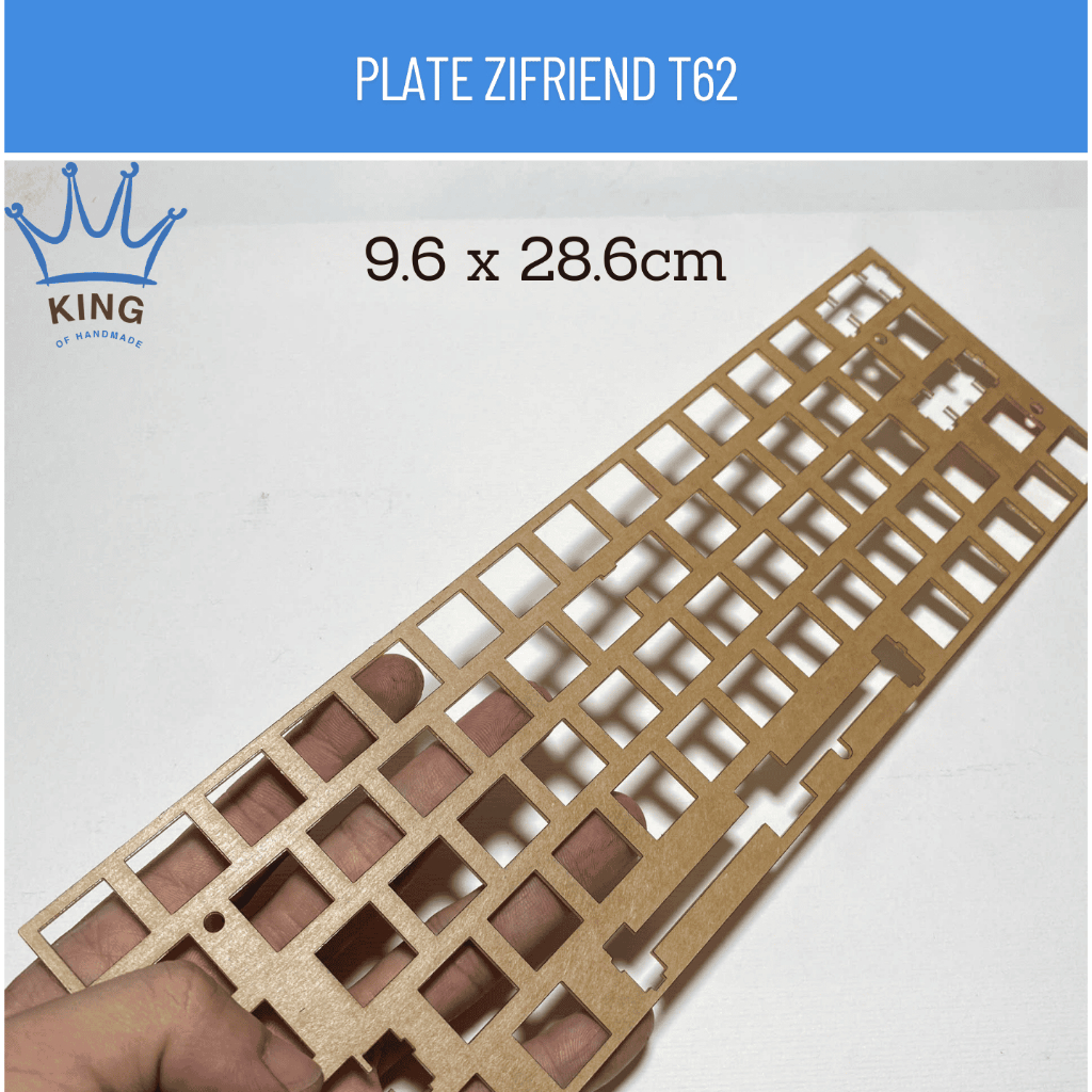 ZIFRIEND T62 60% Layout - Plate bàn phím cơ bằng mica. | Shopee Việt Nam