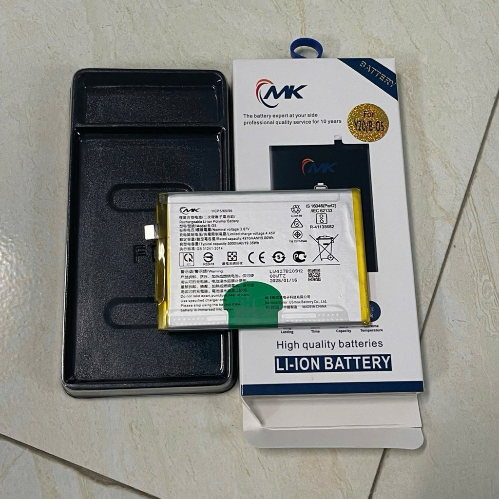 Pin vivo Y20 / Y20s / Y12s model B-O5 lắp chung ,bảo hành 6 tháng ...