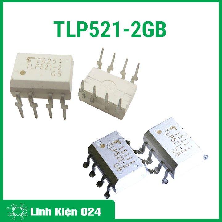 Cách ly quang TLP521-2GB Optocouplers 8 chân | Shopee Việt Nam