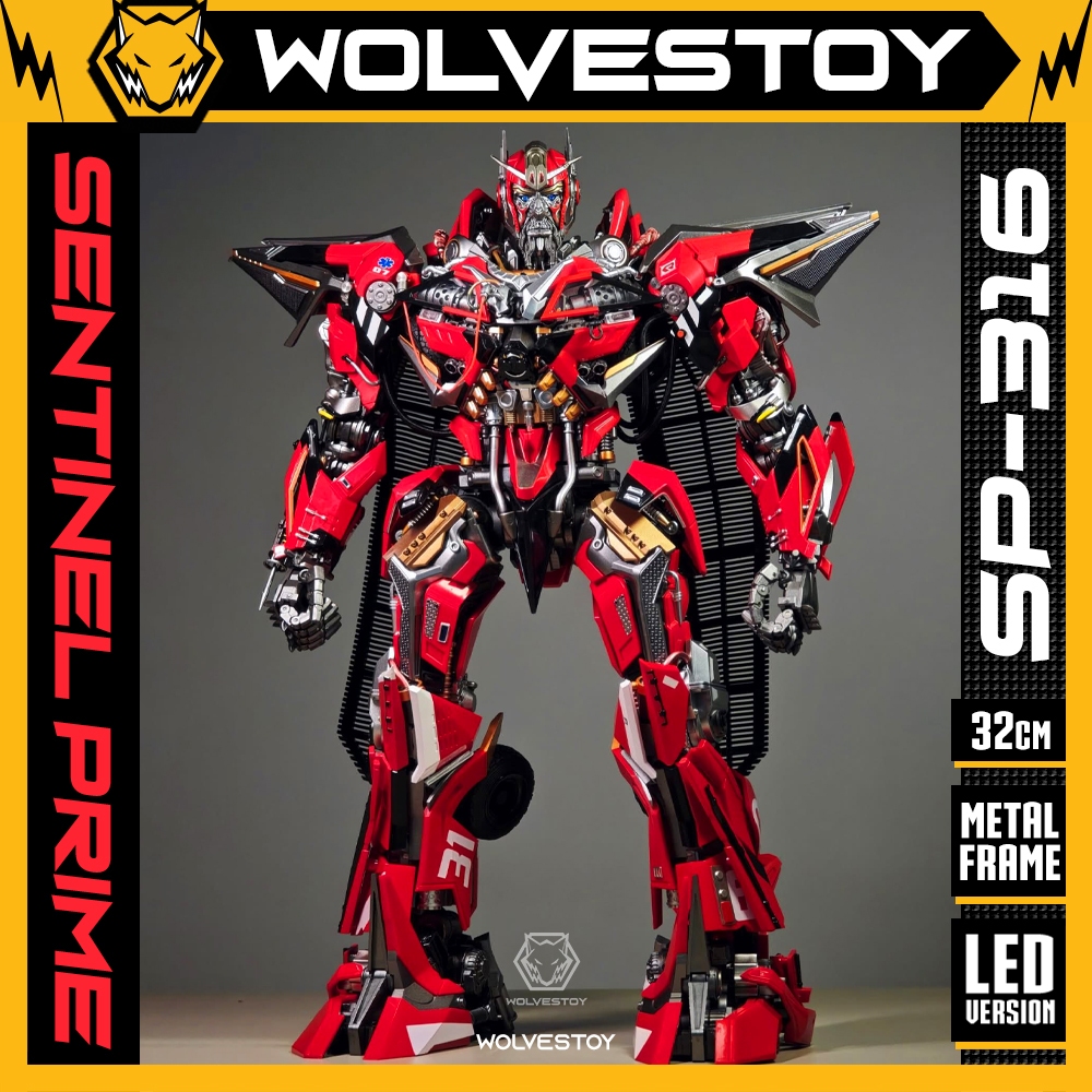 Mô Hình Lutiesheng SP-316 Sentinel Prime DLX Scale Metal Frame Action ...