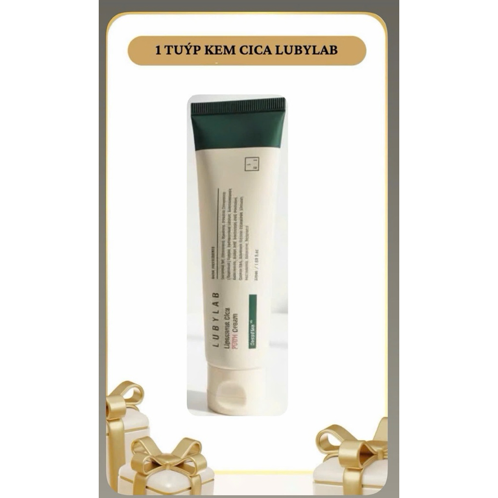 MỞ BÁN KEM LUBYLAB THẾ HỆ MỚI LIPOSOME CICA PDRN CREAM 50 ml DEEPFLEX ...