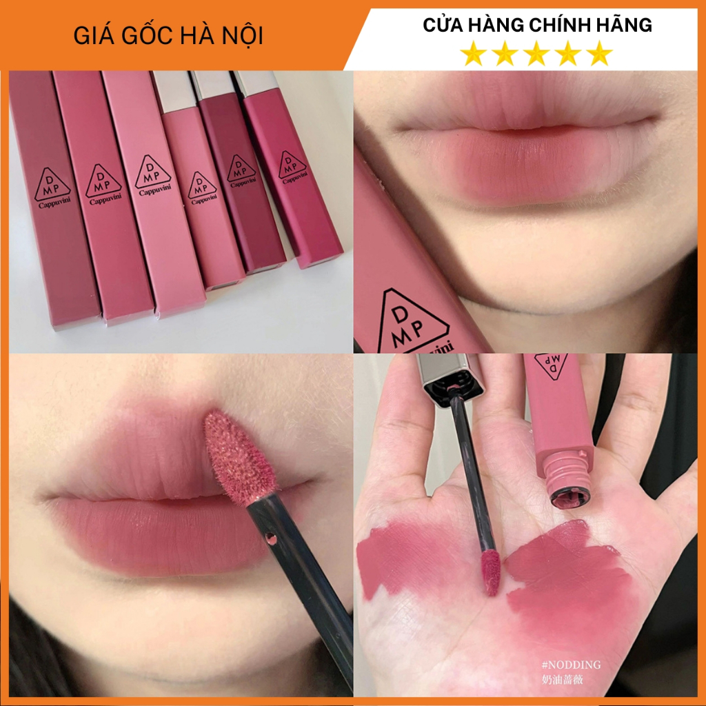 Son Môi Cappuvini Chất Nhung Lì Lâu Trôi Màu Sắc Đa Dạng Chống Thấm ...