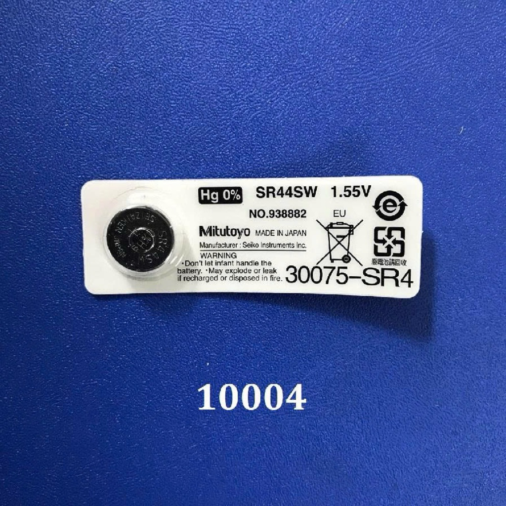 PIN SR44SW 1.55V MITUTOYO Pin nhật cho đồng hồ, máy tính, thước cặp ...