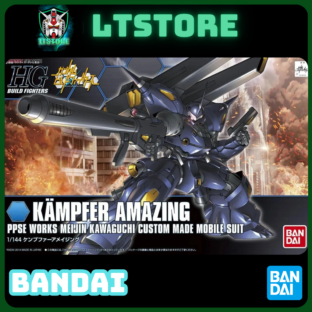 [CÓ SẴN] Mô hình lắp ráp HGBF 1/144 Kampfer Amazing Gundam - Tái bản ...