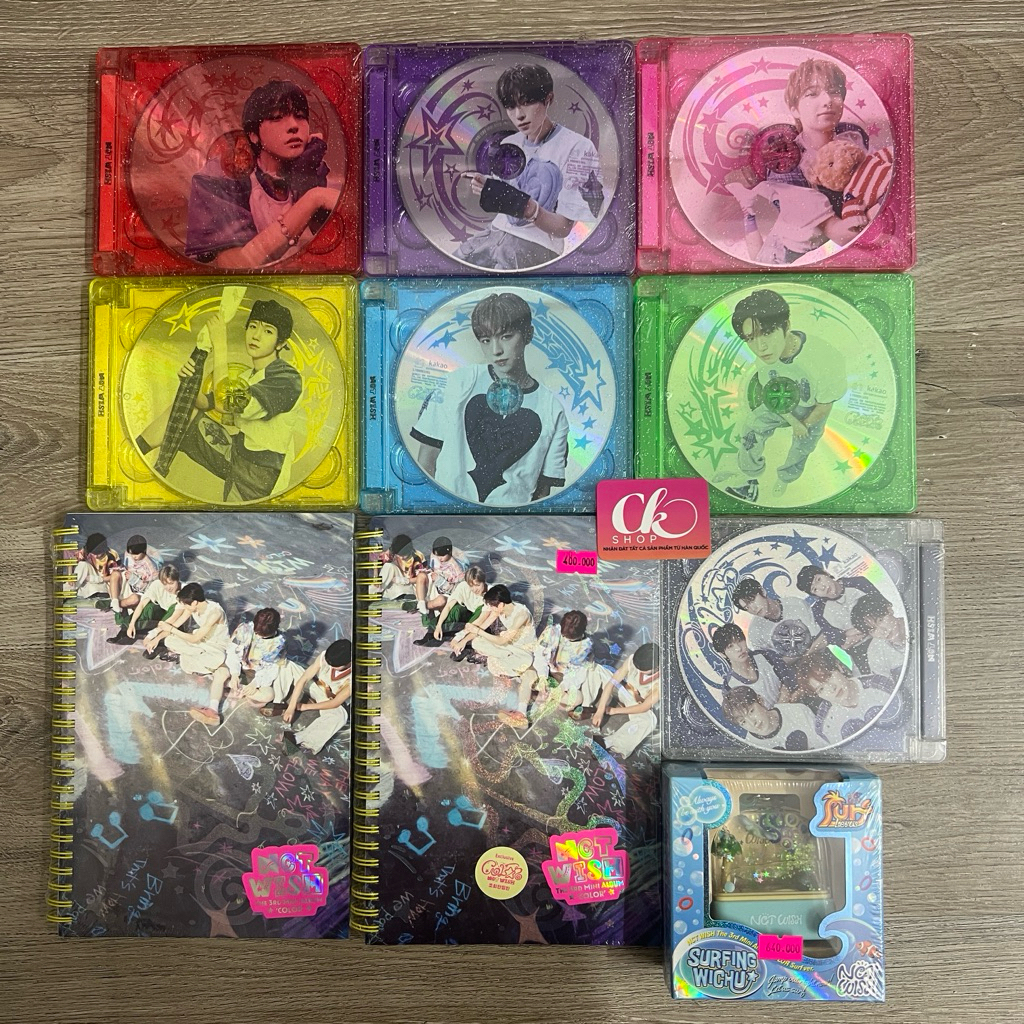 Bộ ảnh album NCT WISH - COLOR có sẵn | Shopee Việt Nam