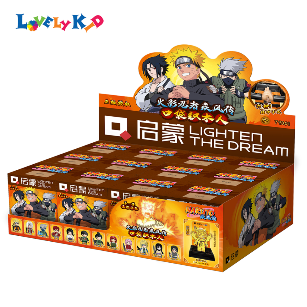 Bộ Xếp Hình Hộp Mù Mini - Naruto Shippuden - Mini Figure - KK35 ...