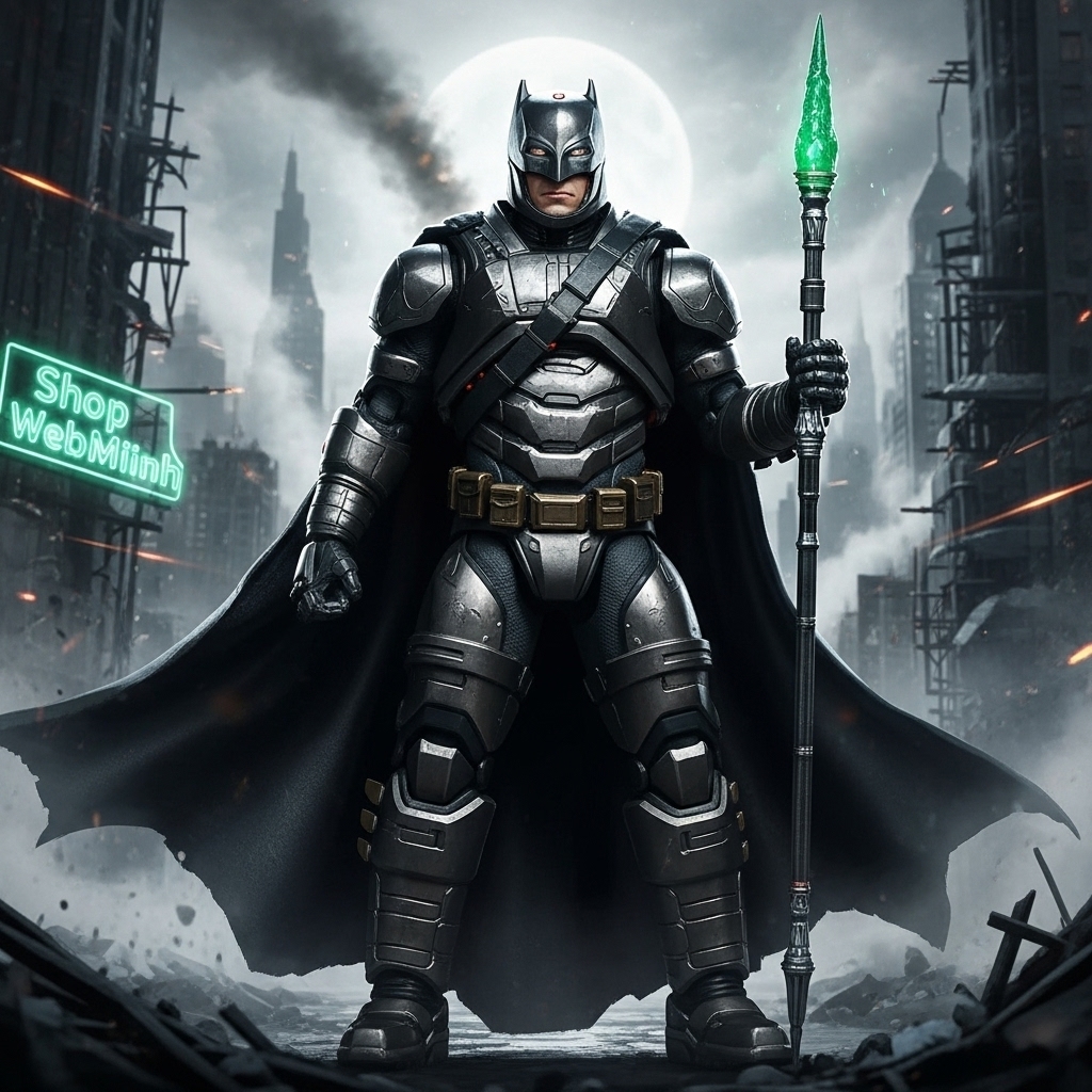 🌟CHÍNH HÃNG🌟 Mô Hình Batman Armor Suit Người Dơi Batman vs Superman BvS ...