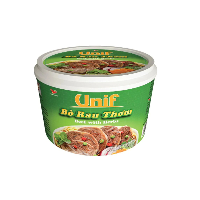 Thùng 12 tô Mì Unif bò rau thơm tô 85g | Shopee Việt Nam