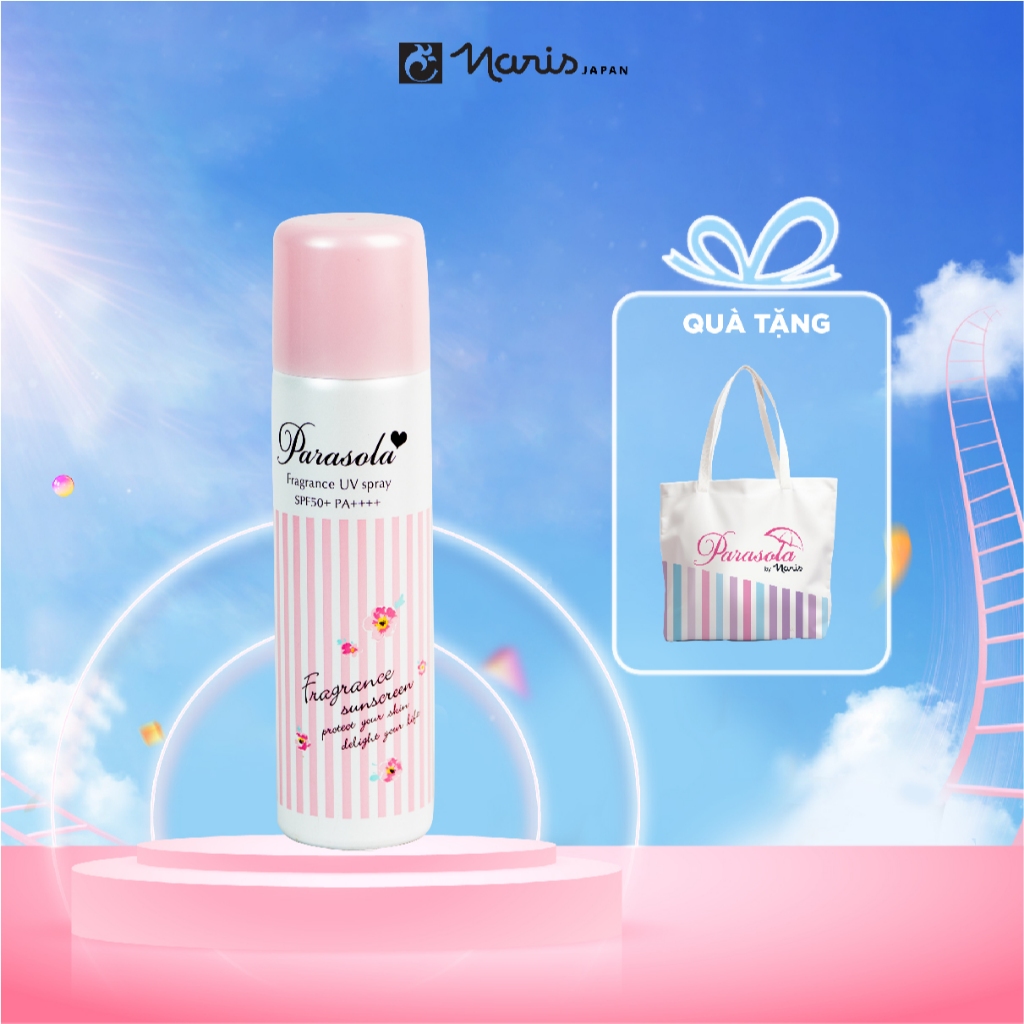 [VHL] Xịt Chống Nắng Dưỡng Sáng Da Naris Parasola Fragrance UV Spray ...