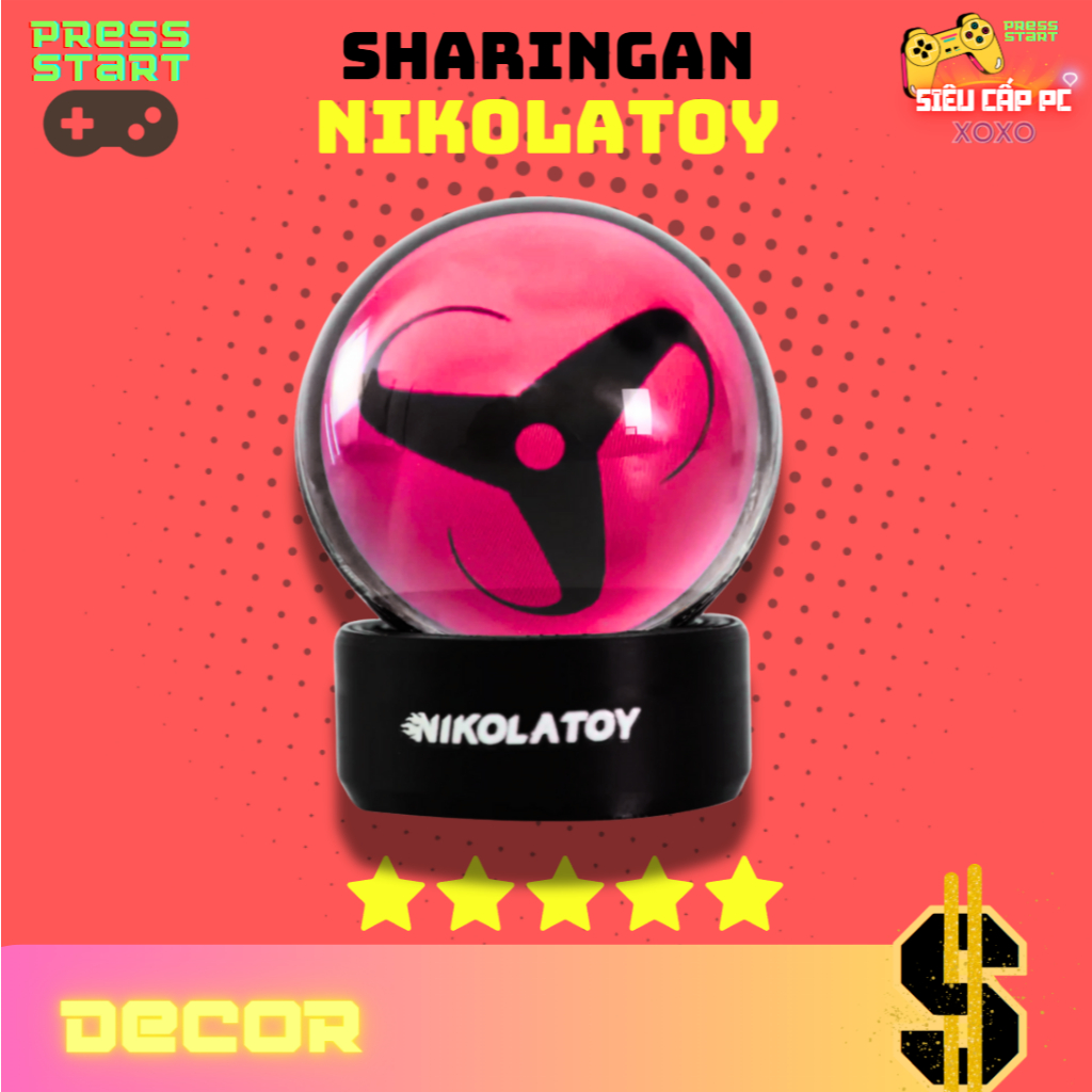 NIKOLATOY Sharingan Crystal Ball – Quả Cầu Pha Lê Sharingan - Loa phát ...