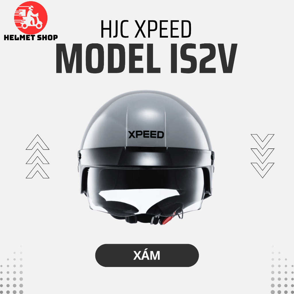 [BH-12T] Mũ Bảo Hiểm XPEED IS V2 - Mũ Bảo Hiểm Quốc Dân HJC XPEED IS-2V ...
