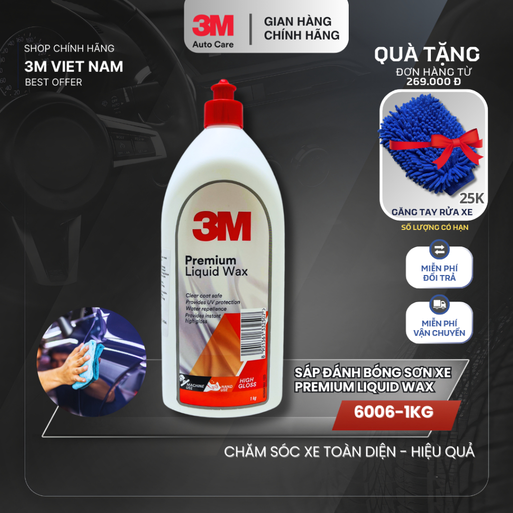 [ Hàng mới] Sáp đánh bóng sơn - phá xước tạo bóng nhanh chóng 6006 3m ...
