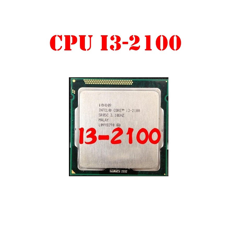 Chip intel core i7 2600, i5 2400, i3 3220, i3 2100 bóc máy | Shopee ...