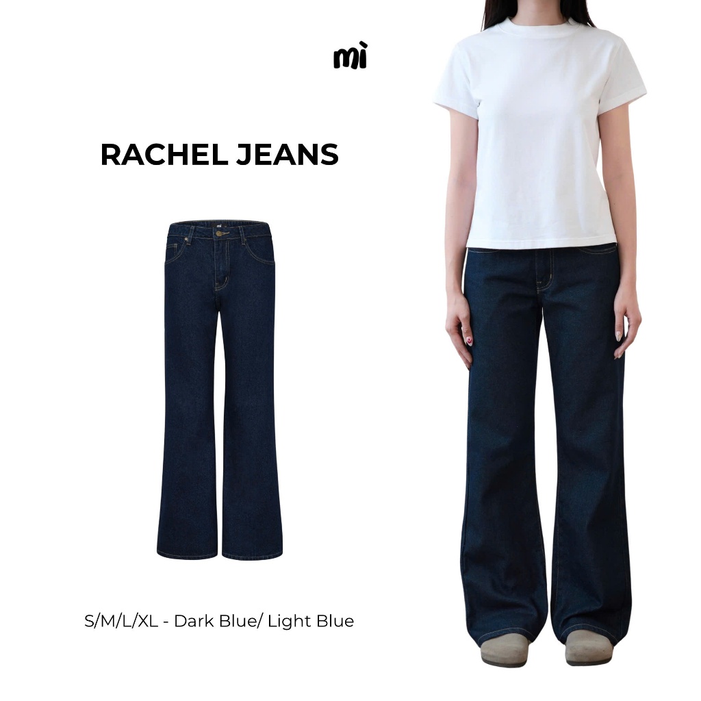MÌ - QUẦN JEANS ỐNG LOE - RACHEL JEANS | Shopee Việt Nam