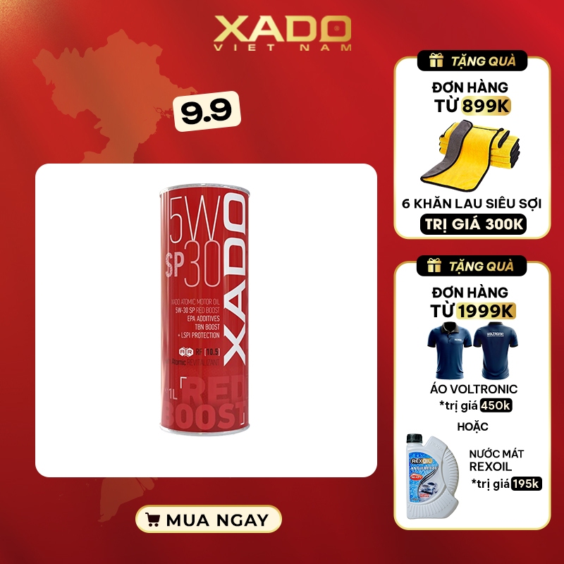 Dầu Nhớt Xe Tay Ga/Xe Oto Xado Red Boost 5w30 SP 1L | Shopee Việt Nam