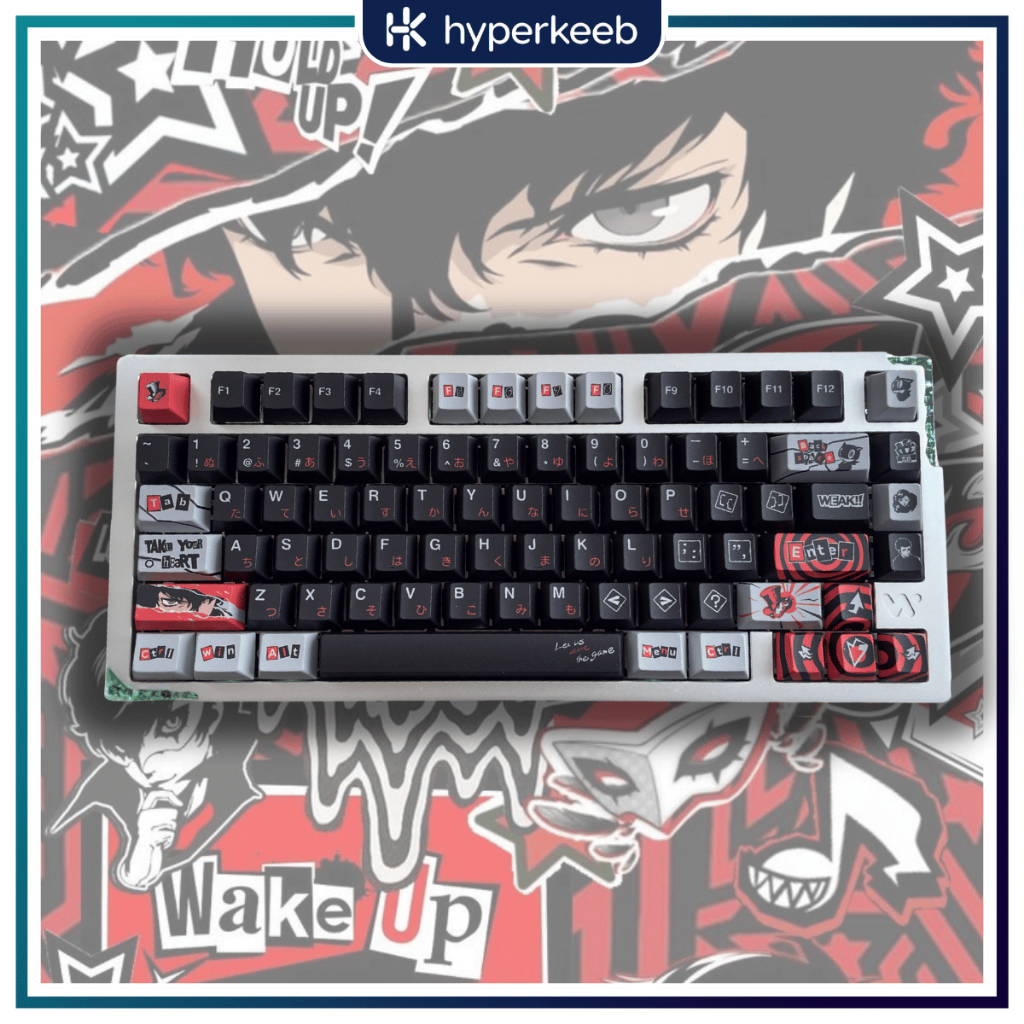 Keycap Game Persona 5 Royal, Cherry Profile, 142 Nút, In Dye-sub Siêu ...