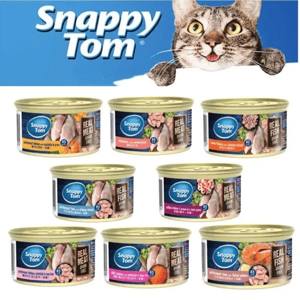Pate Mèo Snappy Tom Premium (Lon 85g) | Shopee Việt Nam