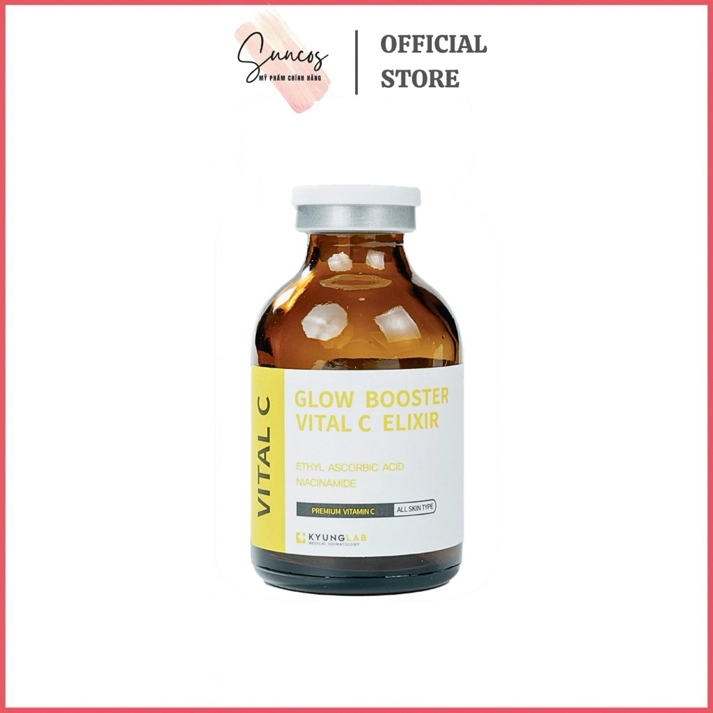 Serum huyết thanh Glow Boostter Vital C Elixir 30ml hỗ trợ da sáng, đều ...