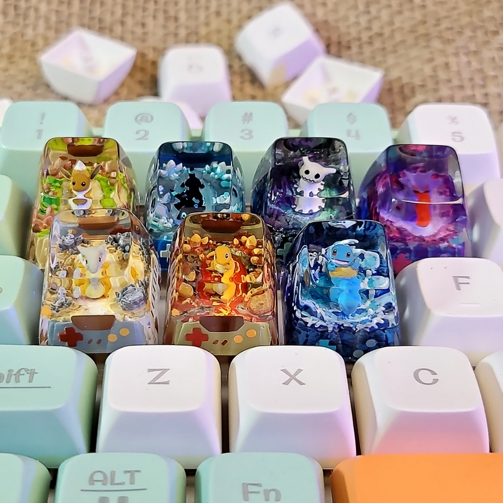 pokemon keycap 1u, keycap pokemon resin, keycap artisan, umbreon ...