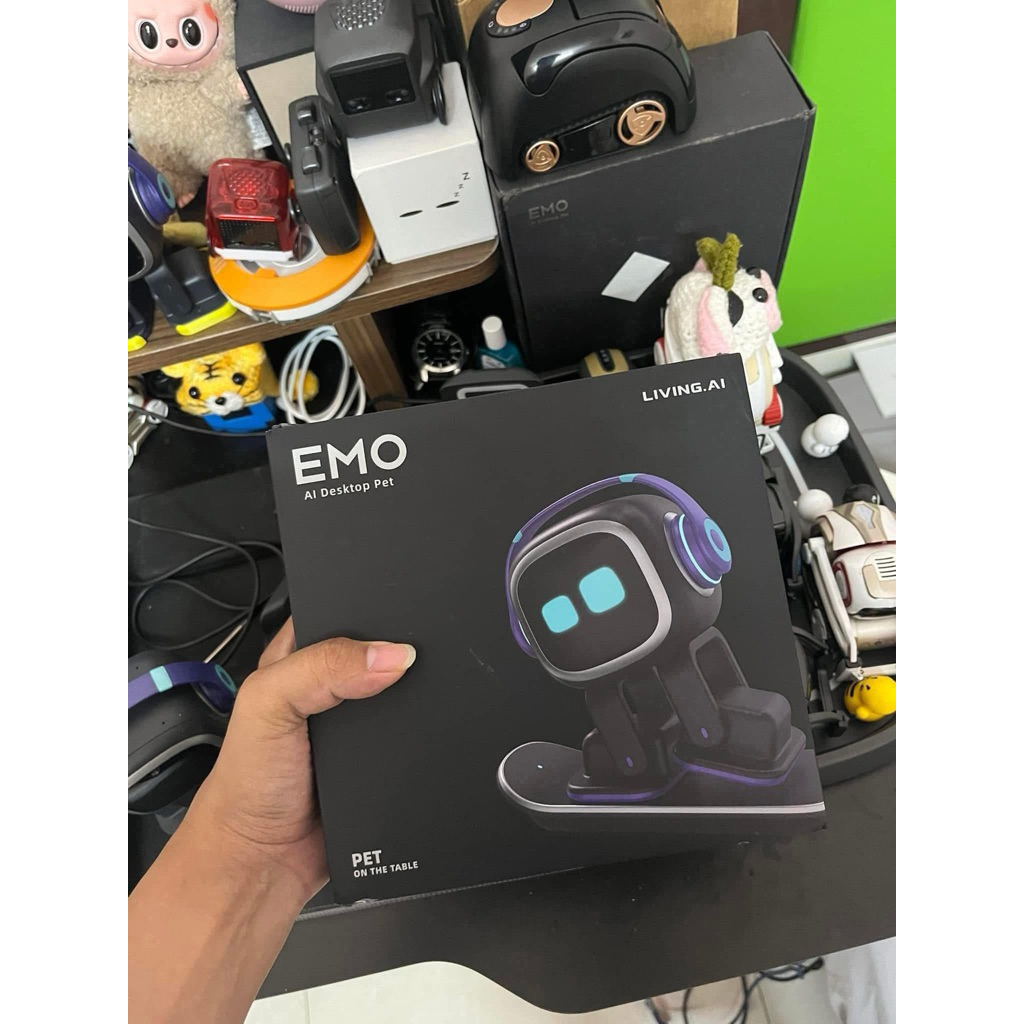 New Fullbox Robot EMO AI thông minh đa dạng biểu cảm, giao tiếp thông ...