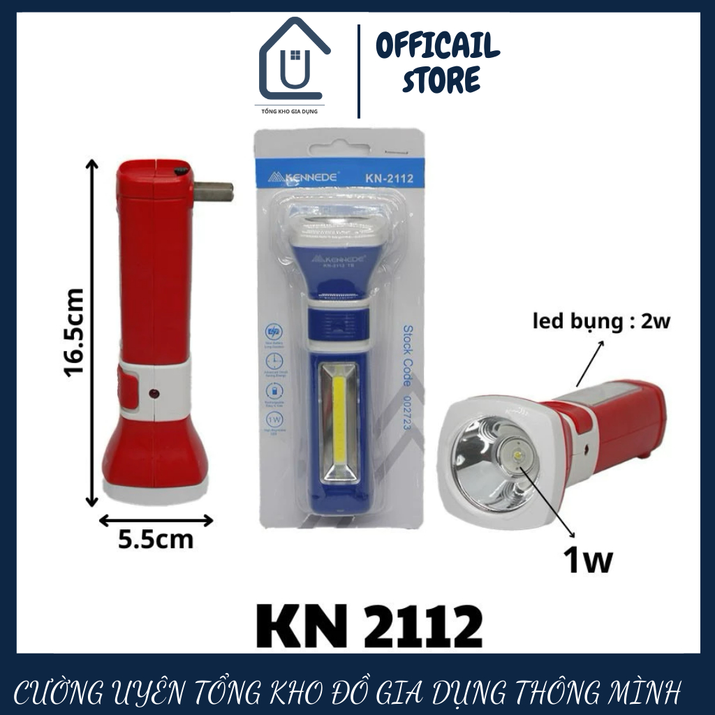 Đèn pin KN -2112 KENNEDE nhựa cao cấp | Shopee Việt Nam