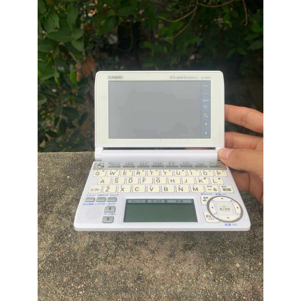 Máy từ điển điện tử Casio EX-word XD-A4800 Từ điển tiếng Nhật, tiếng ...