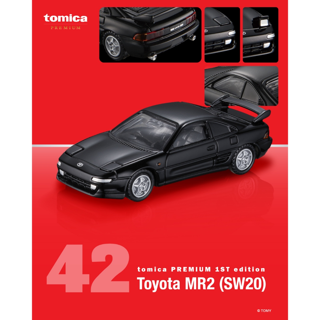 Xe mô hình JDM Tomica Premium No.42 Toyota MR2 (SW20) Đèn Pop-up ...