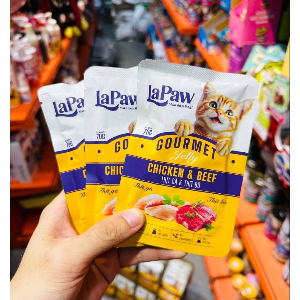PATE LAPAW CHO MÈO DẠNG GÓI 70GR-ĐỦ VỊ | Shopee Việt Nam