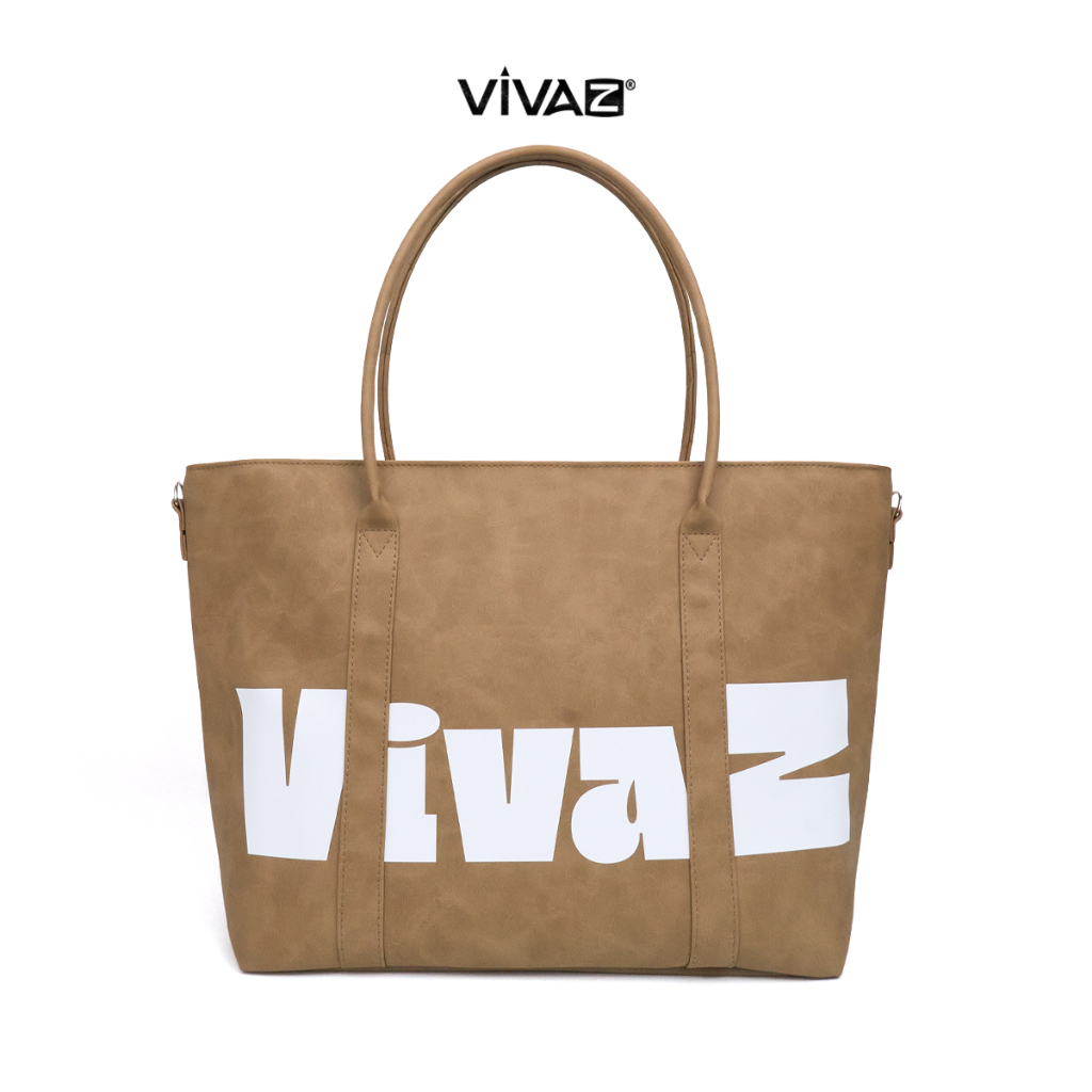 Túi Tote VivaZ Urban Tote Bag Size L Da PU Đựng Laptop 16inch, Tặng Kèm ...