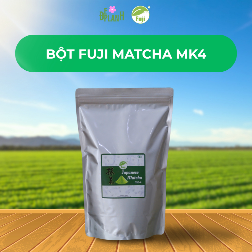 [Gói 1kg] Bột Matcha MK4 Nhật Bản – Chính Hãng Fuji | Màu Đẹp – Thơm Vị ...
