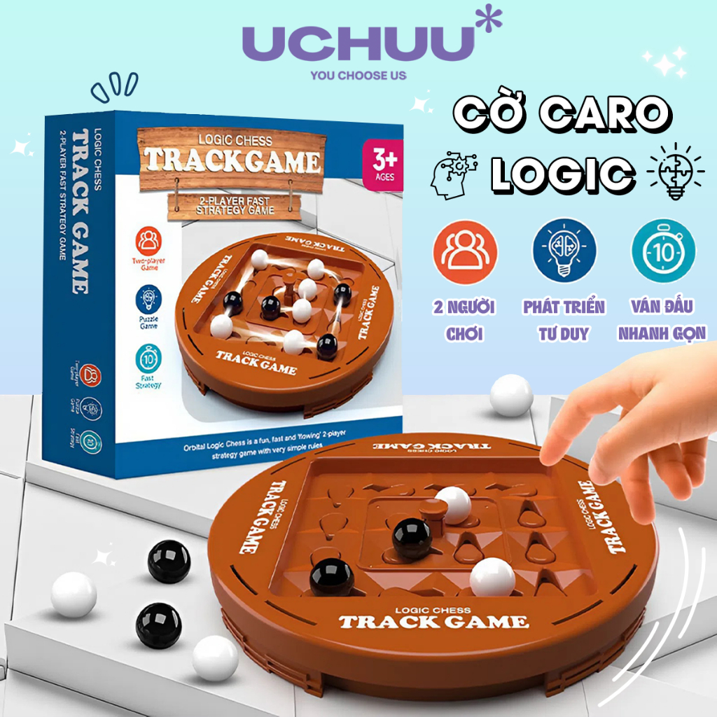 Cờ Caro Logic UCHUU Đồ Chơi Board Game Phát Triển Tư Duy, Giáo Dục Trẻ ...