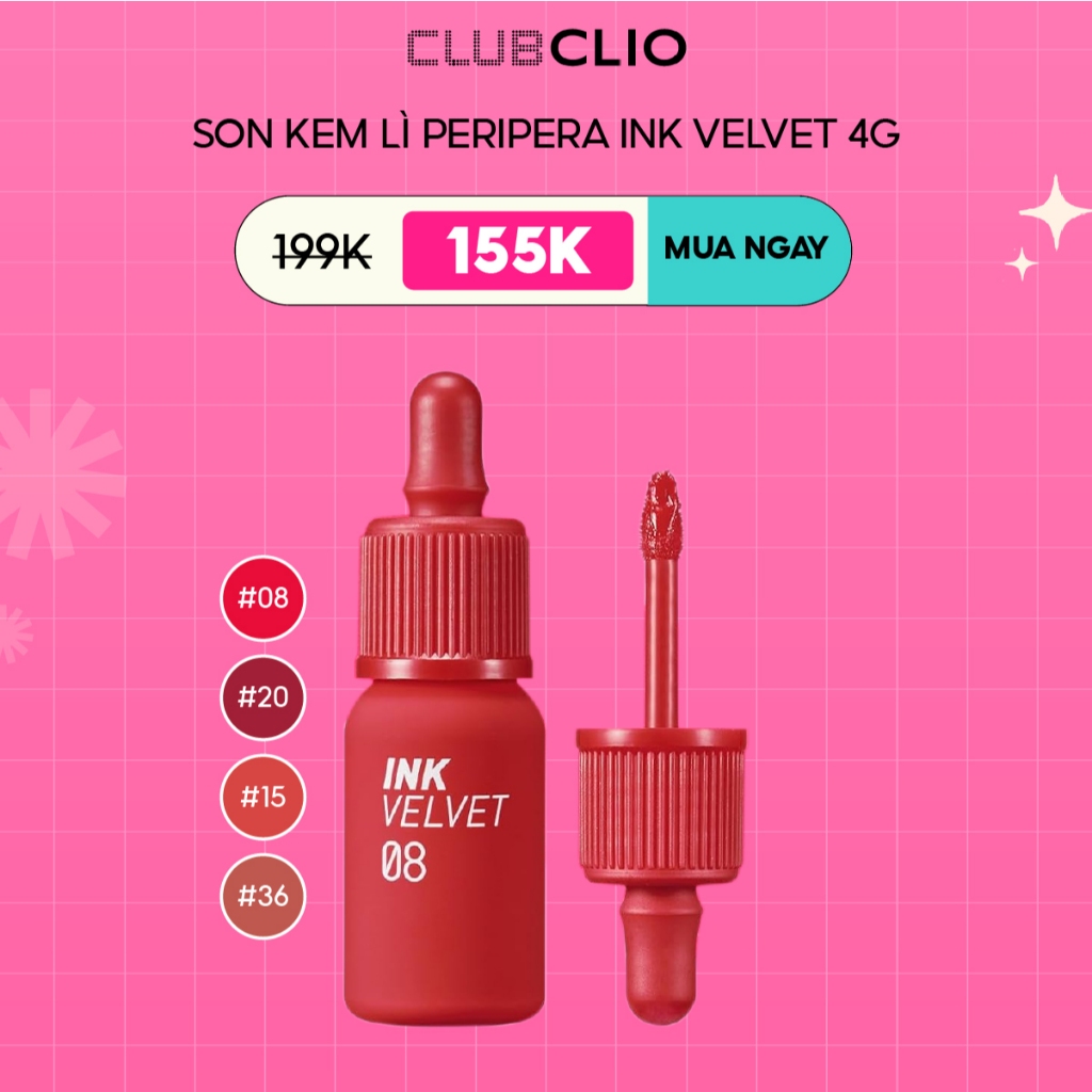 [LIVE] Son Kem Lì Peripera Ink Velvet 4G | Shopee Việt Nam