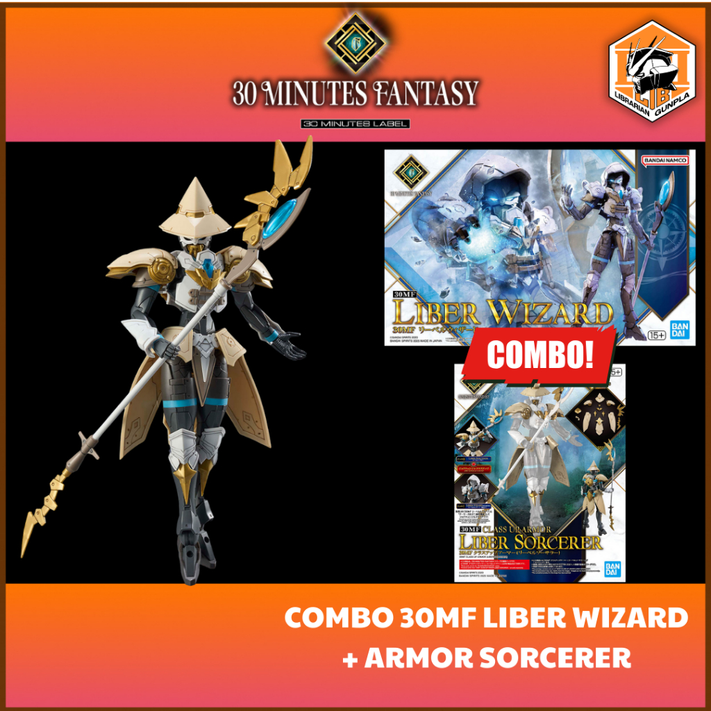 Đồ chơi mô hình lắp ráp Bandai 30MF Liber Wizard | Shopee Việt Nam