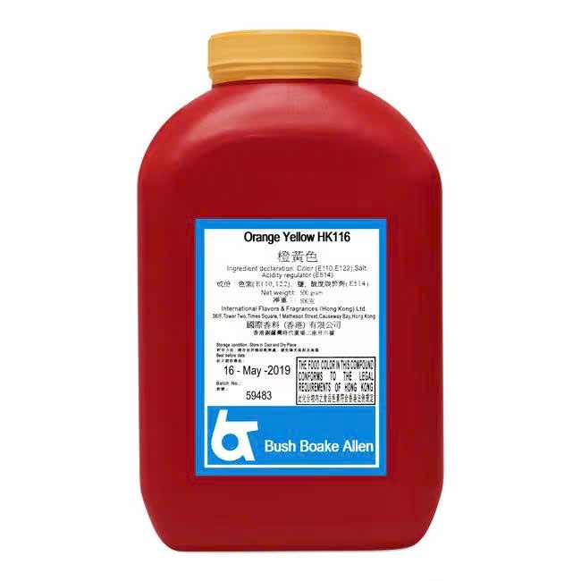 Bột Màu Vàng Cam H116 Hong Kong 500gr - Hong Kong/ Permicol Orange ...