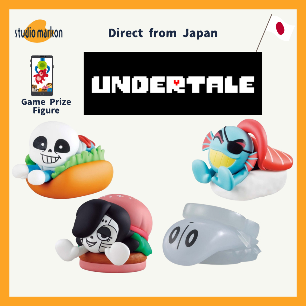 BANDAI UNDERTALE Sans / Undyne / Mettaton / Napstablook Figure 20250821 ...