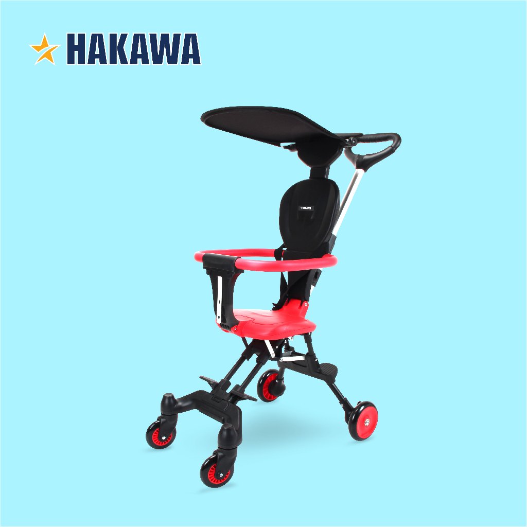 Xe Đẩy Cho Bé 2 Chiều Chính Hãng HAKAWA HKB07 Xe Đẩy Gấp Gọn Em Bé Đi ...