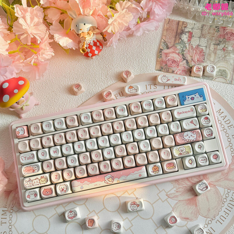 Keycap MOA Cute nhiều mẫu | MOA profile |132 nút PBT Dye-sub | Shopee ...