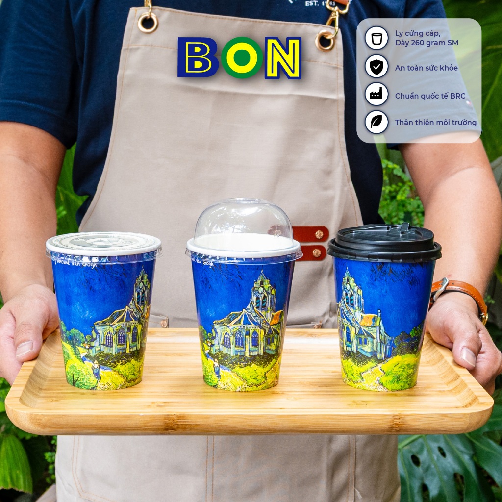 LỐC 50 LY IN TRANH - NHÀ THỜ XANH - 360ML (12/14 OZ) | Shopee Việt Nam