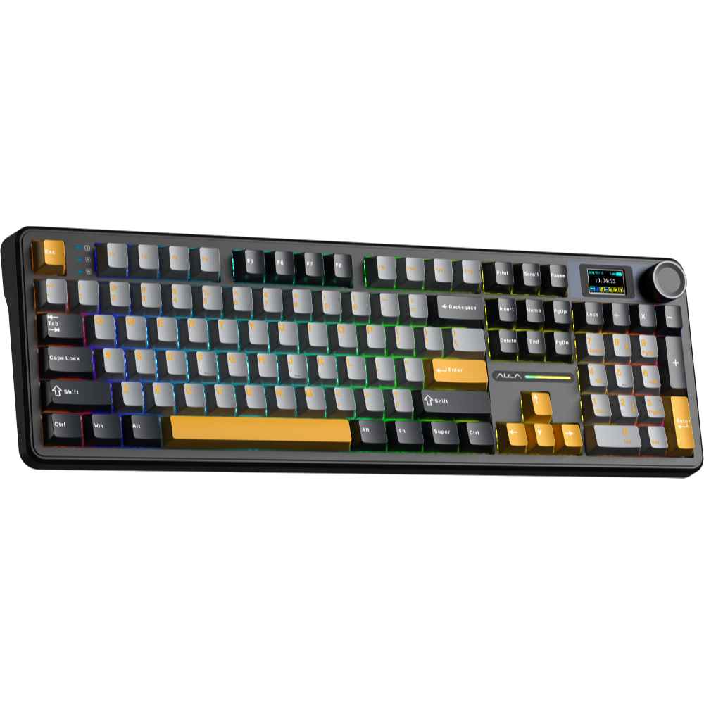 Bàn phím cơ gaming AULA F108 PRO (1318) – 3 Mode | Shopee Việt Nam