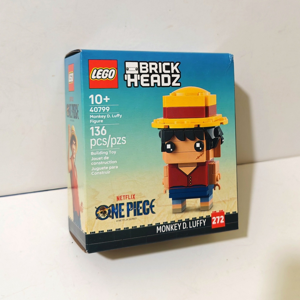 [Lego Brickheadz] 40799 Monkey D. Luffy Figure | Shopee Việt Nam