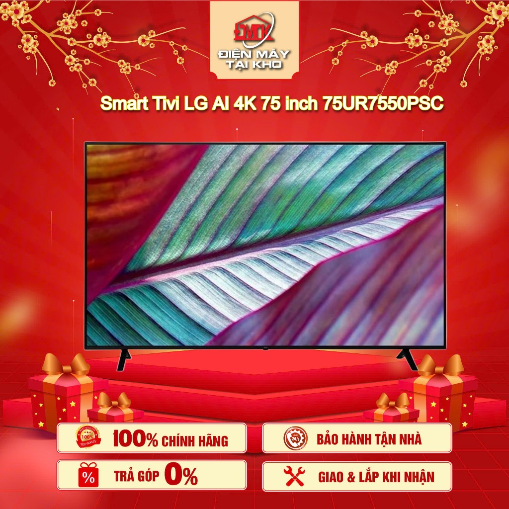 Smart Tivi LG 75UR7550PSC – 75 inch 4K UHD – AI ThinQ – webOS 23 – Âm ...