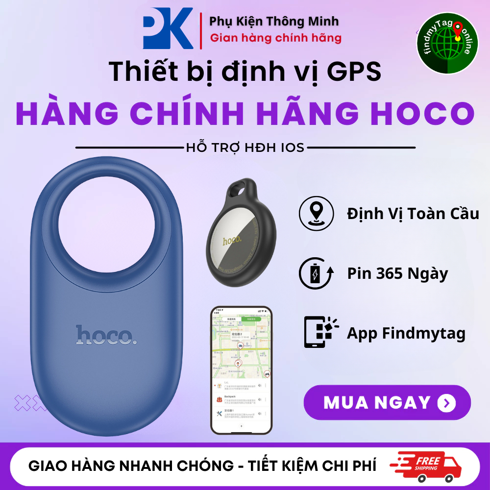 Thiết Bị Định Vị GPS Hoco E94/E91,Định Vị Toàn Cầu Theo Dõi Oto, Xe Máy Tìm Chìa Khóa, Đồ Vật ...
