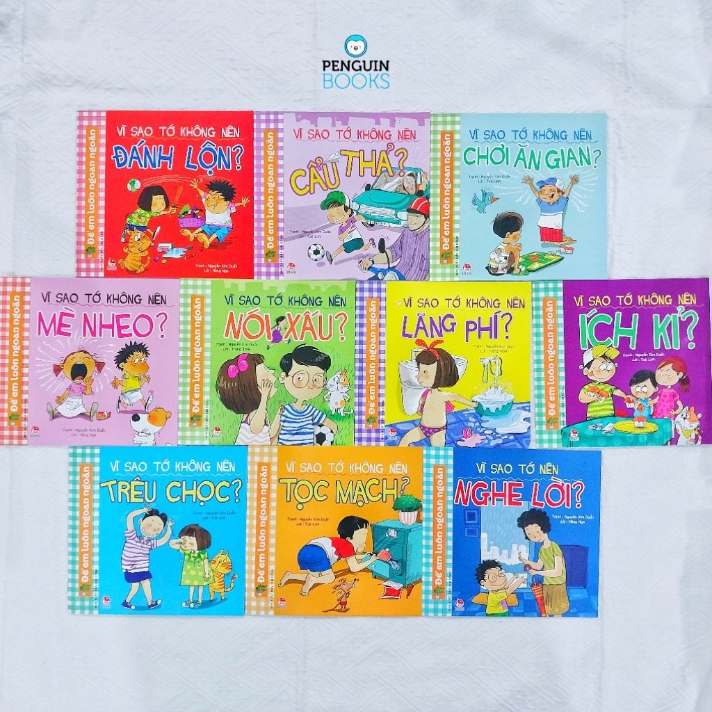 Sách KĐ - Combo Để Em Luôn Ngoan Ngoãn (Bộ 10 Quyển) | Shopee Việt Nam